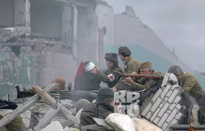 Uppbygging Stalingrad Battle