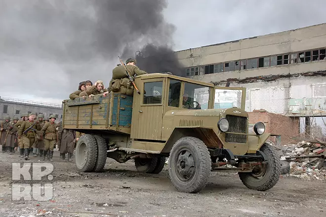 Ricostruzione della battaglia di Stalingrad