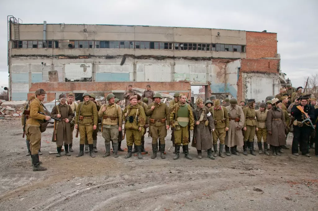 Ricostruzione della battaglia di Stalingrad