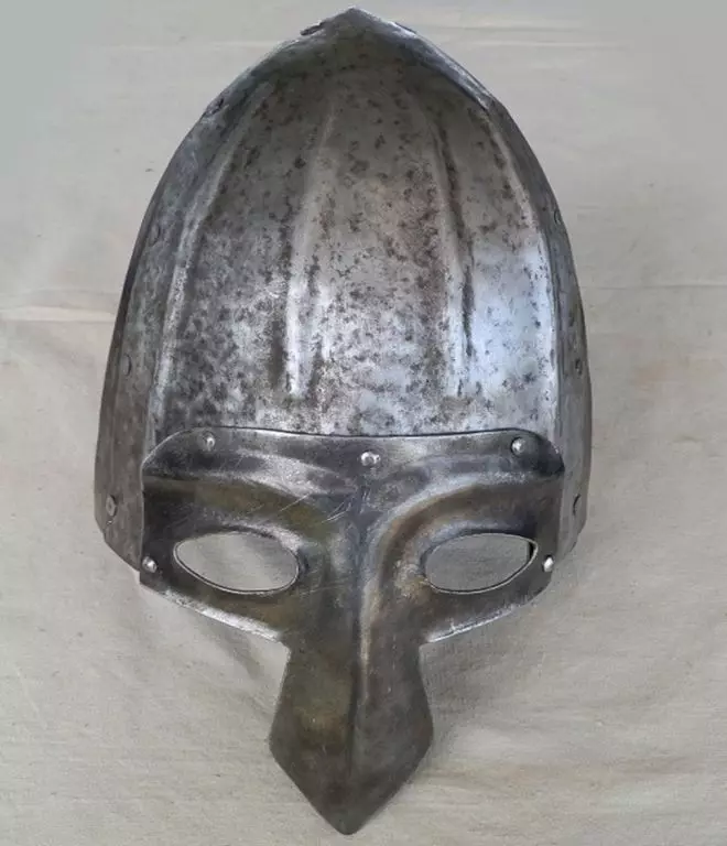 Russian helmet with the semi-wave XII-XIII centuries