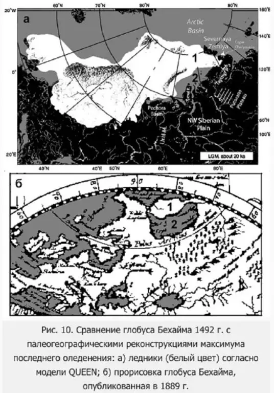 歴史地図に関する先史時代の現実