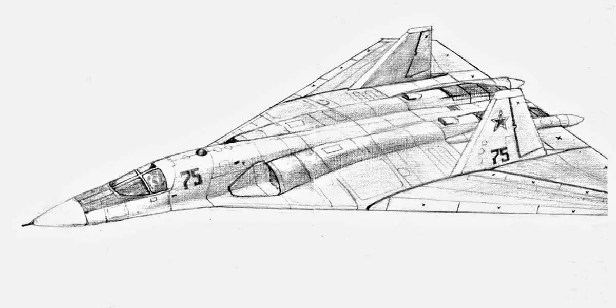 T-60 istiqbolli nayrangli bombardlar loyihasi. Kelgusi Su-34ning xususiyatlari aniq ko'rinadi, ba'zi "yashirin" sezilarli.