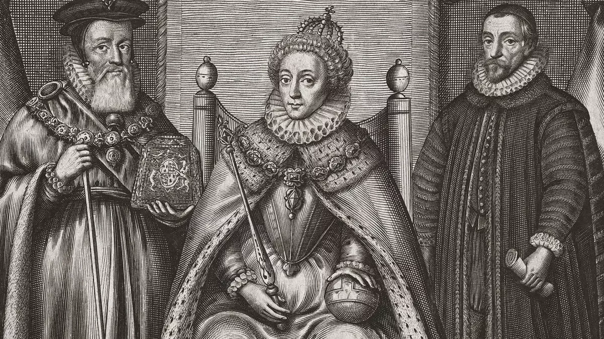 Ratu Elizabeth I jeung Walsingem Dadang