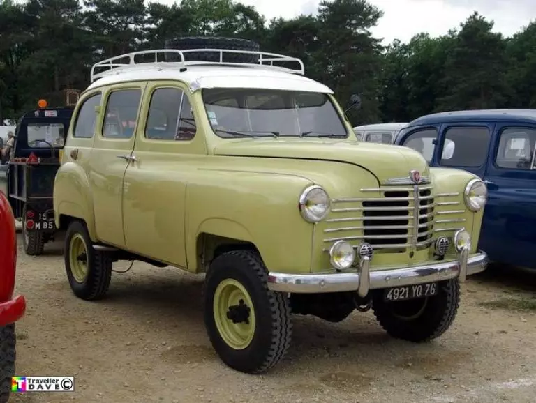 Renault Colorale Prairie 4x4 an ajokera hemî-wheel