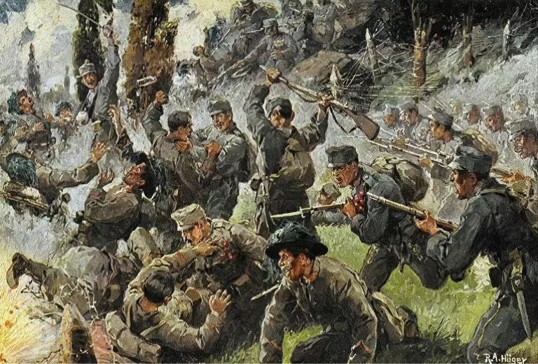 Warum hat Deutschland den Ersten Weltkrieg nicht gewonnen? Spanische Look