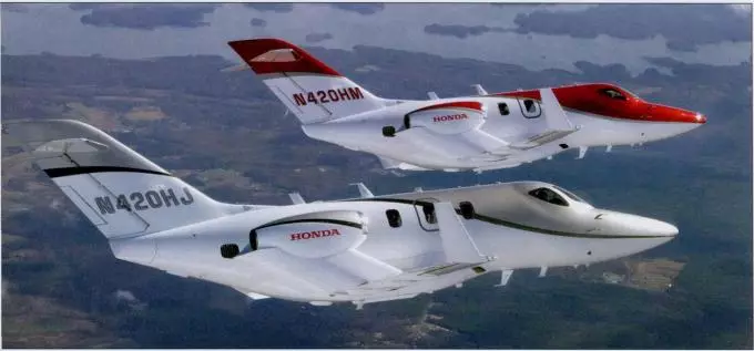 Ett erfaret administrativt flygplan Honda HA-420 Hondajet. Japan. Del 2. Slutförande av certifiering