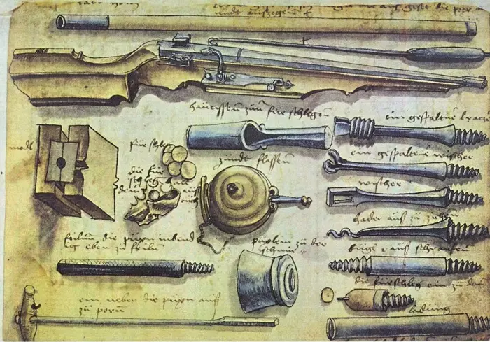 Arkebus - grundsätzlich neue Waffen, die den Kurs der europäischen Geschichte im 16. Jahrhundert verändert haben