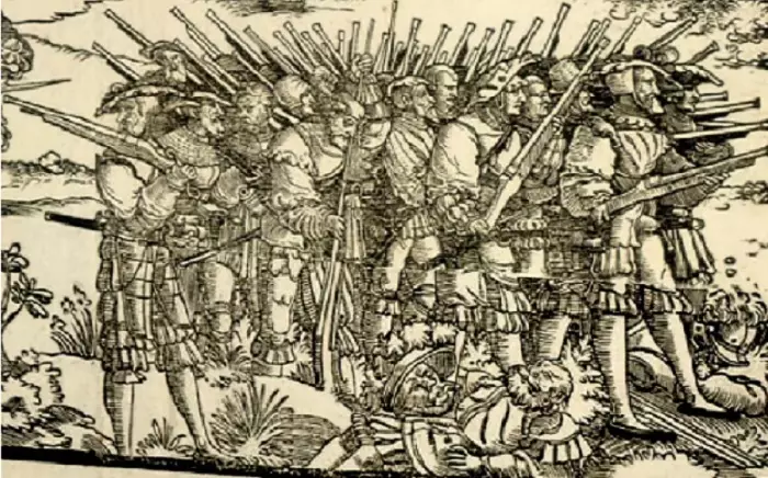 arkebus - 从根本上新的武器改变了十六世纪的欧洲历史课程
