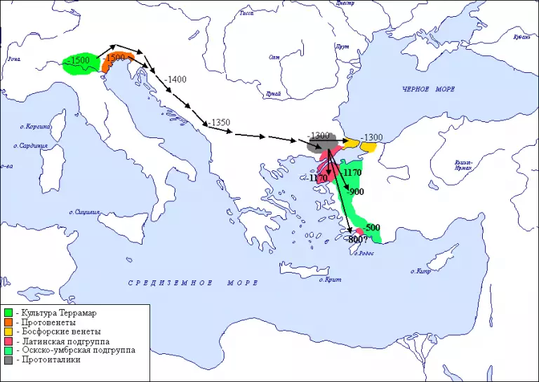 E se ... come sembrerebbe un mondo se l'Italia è stata migrata a piccola Asia