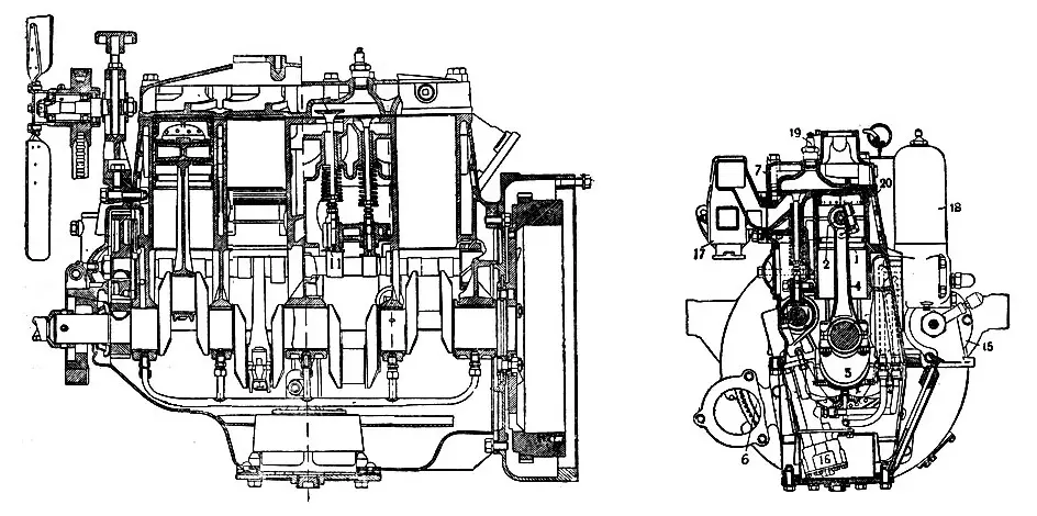 Gaz-4 motè