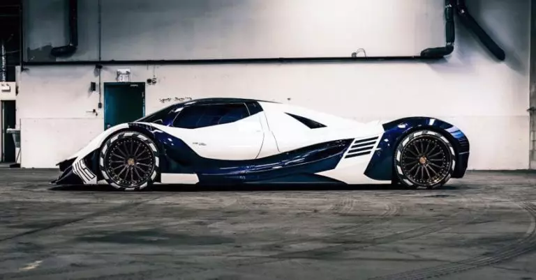 Sut y gallai'r hypercar gwallgof o Dubai