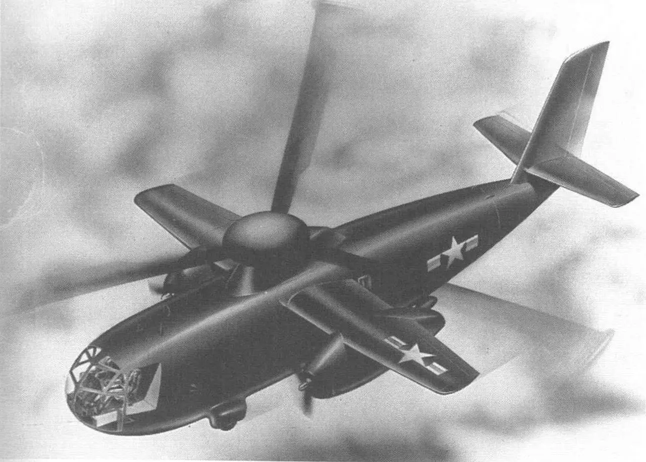 McDonnell Xhrh-1 oru ụgbọ njem. USA