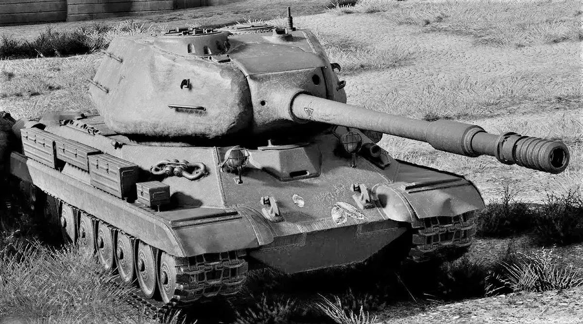 ST-1 טנק סובייטי כבד, שהיה טוב מדי עבור 1945!