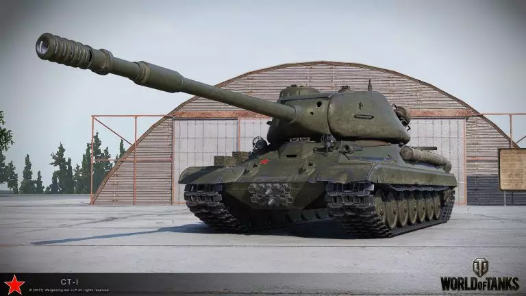 ST-1蘇聯重型坦克，這對於1945年來說太好了！