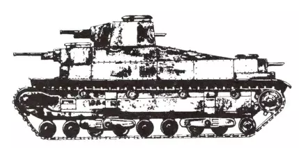 Ilkinji doglan gün agyr tank fcm 1a. Fransiýa