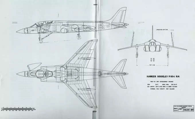 Hawker Siddeley P.1154 Projeya Fervanê-Bomber. Keyaniya Yekbûyî Part 1