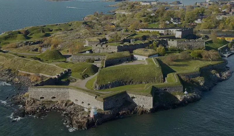 Fortress Sveaborg (Suomenlinnna) inniu