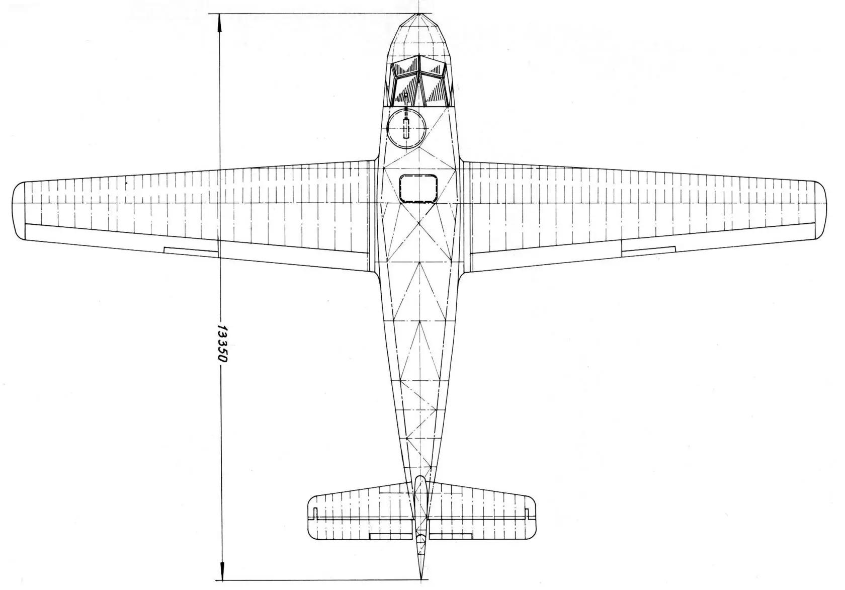 Ilayisi. 103 Cargo glider KA 430, ukubukeka kusuka umdwebo 8-430.0104 ka-February 22, 1944