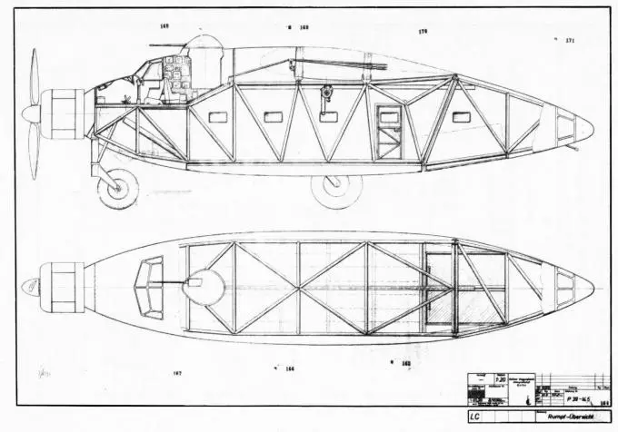 Project sa Auxiliary Transport Aircraft Gotha R 39. Germany