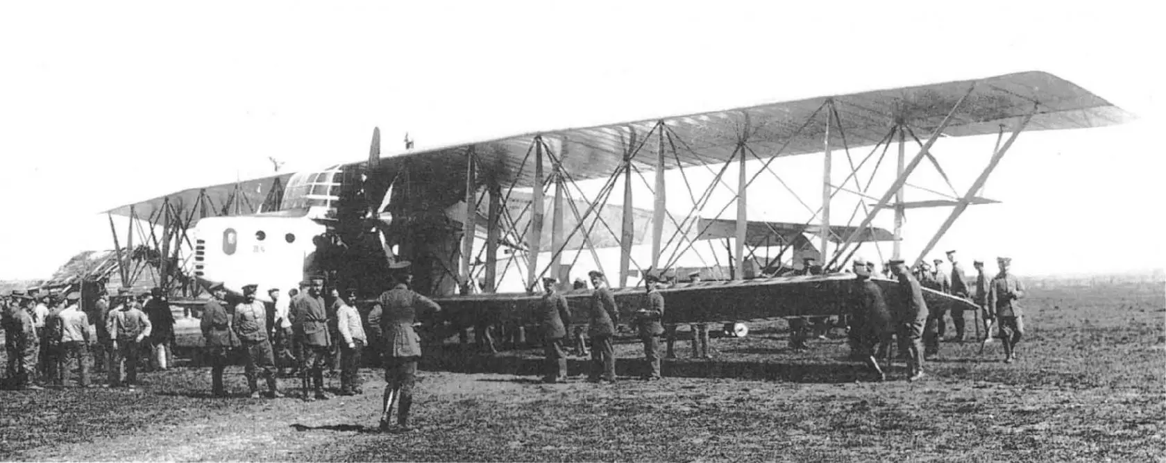 Heavy Bombers Siemens-Schuckert Werke. Tunge bombefly siemens-schuckert r.ii-r.iv. Tyskland.