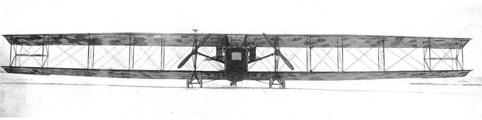 Heavy Bombers Siemens-Schuckert Werke. Tunge bombefly siemens-schuckert r.ii-r.iv. Tyskland.