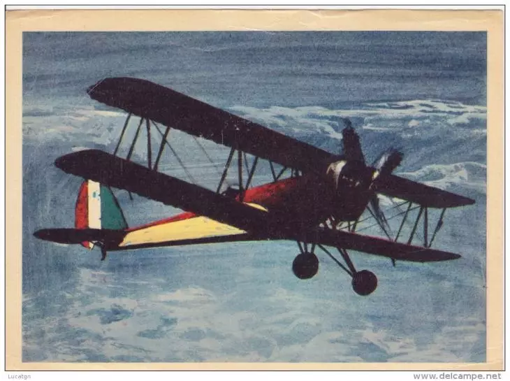 Rékam pesawat Caproni Ca.161. Itali