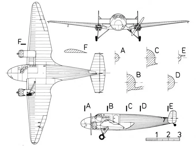 Aeronau d'avió experimental Gal.41. Regne Unit