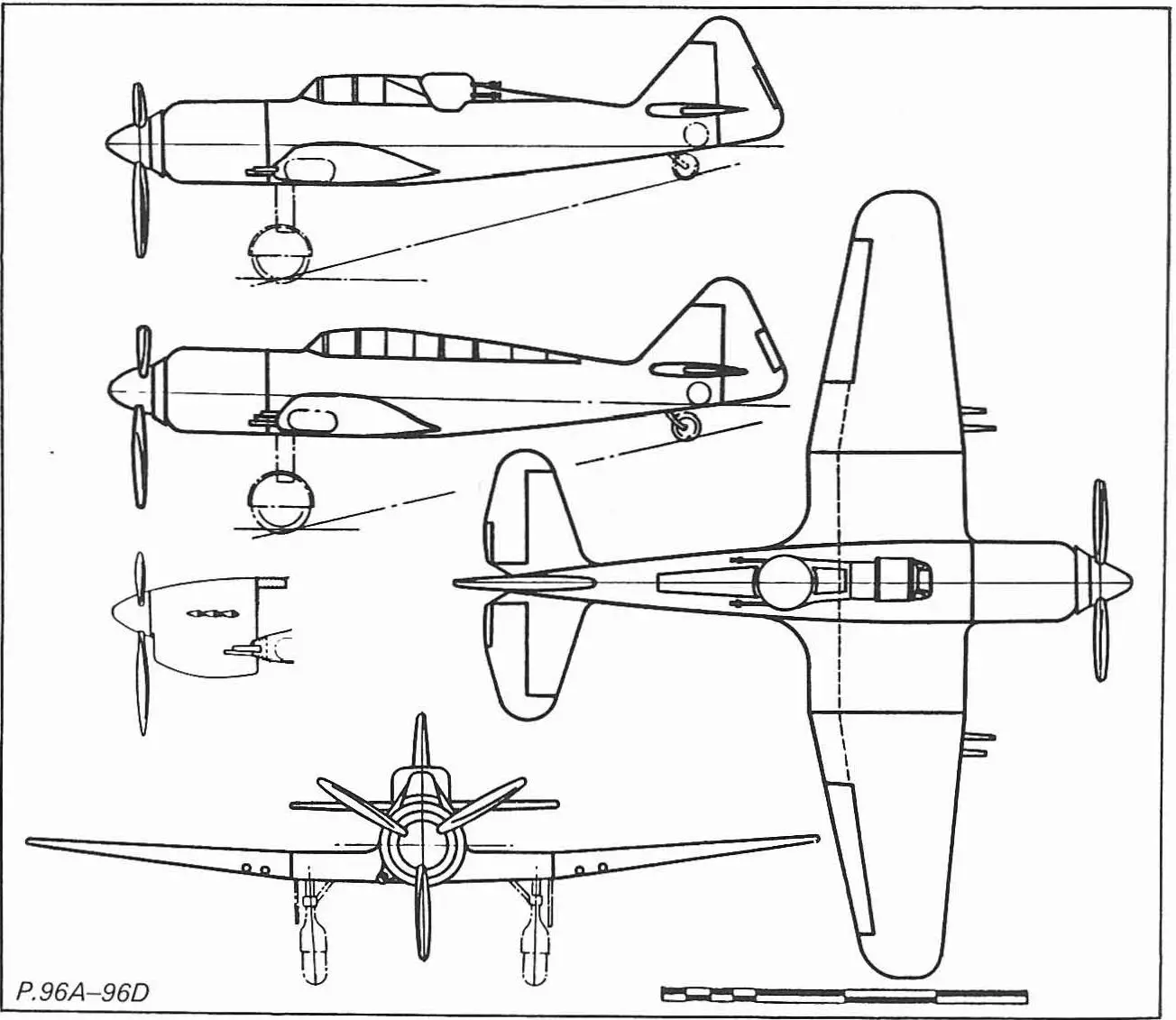 I-P.96 I-Night Fighter Praject Projectes