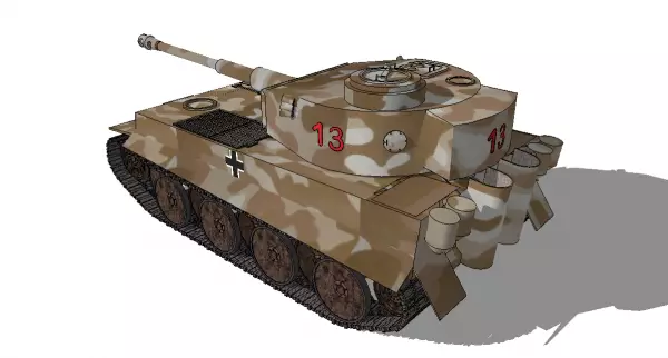 Správna modernizácia Tiger Tank