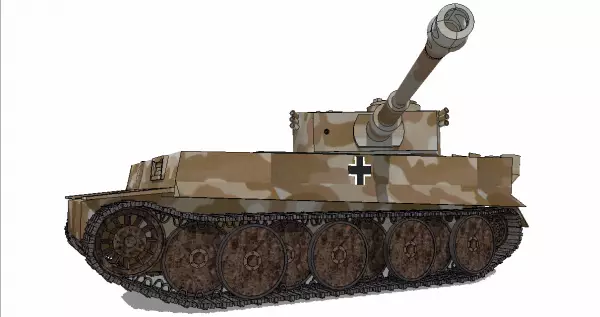 Správna modernizácia Tiger Tank