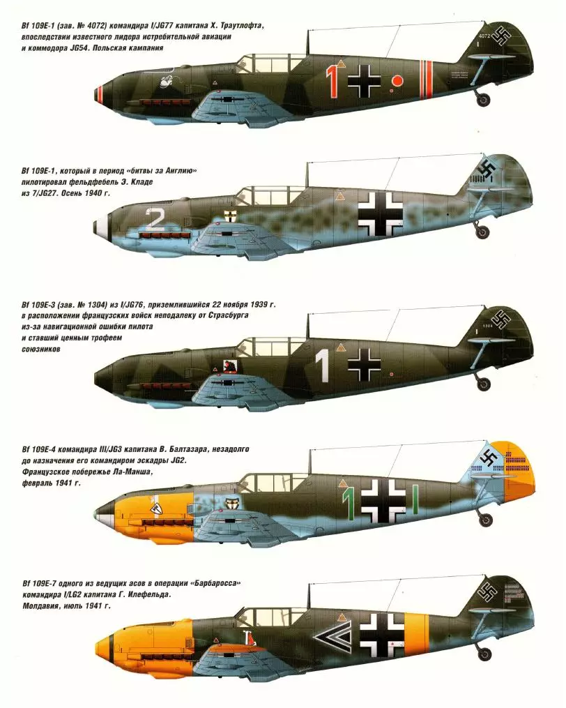 Messerschmitt BF 109.