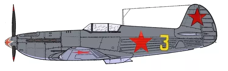 Палубен боец ​​i-30k / yak-1k