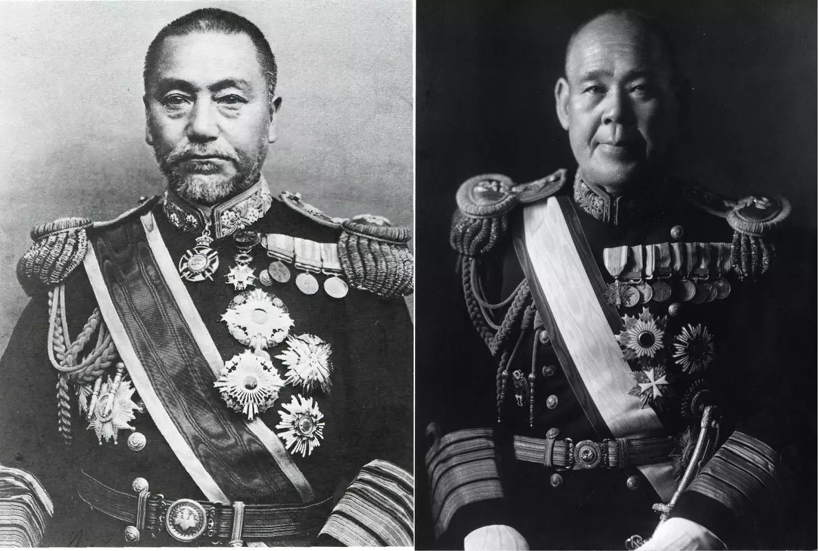 Almirall I. Yamamamoto Pnazanès a l'almirant H.The