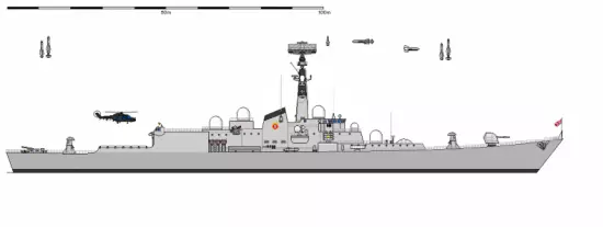 Cruisers Rocket British Type 83 "Ripals": MTK