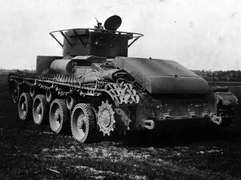 Yuri Pasholok. T-29 - T-28 Bánh xe-Crawler