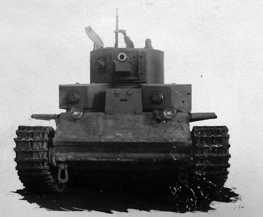 یوری Pasholok. T-29 - T-28 وہیل کرالر