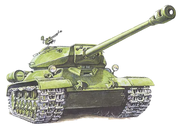 Serbatoio pesante IS-4. l'USSR.