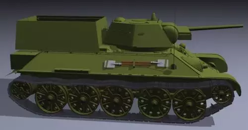 Btr rkkka. TANK T34 / 76 (42-e çenli)