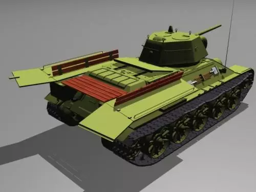 BTR RKKKA. Tank T34 / 76 (up to-42)