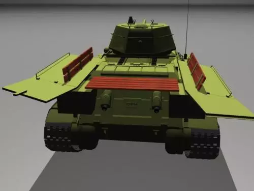 I-BTR RKKKA. Tank t34 / 76 (kufika ku-42)