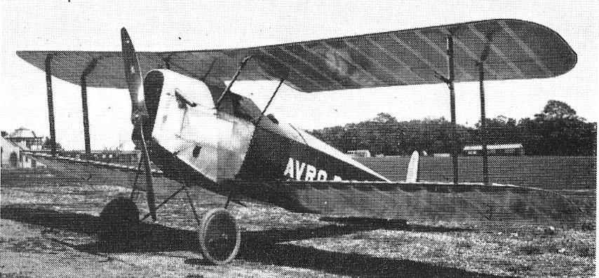 Avro 534 শিশুর হালকা বিমান পরিবার। যুক্তরাজ্য