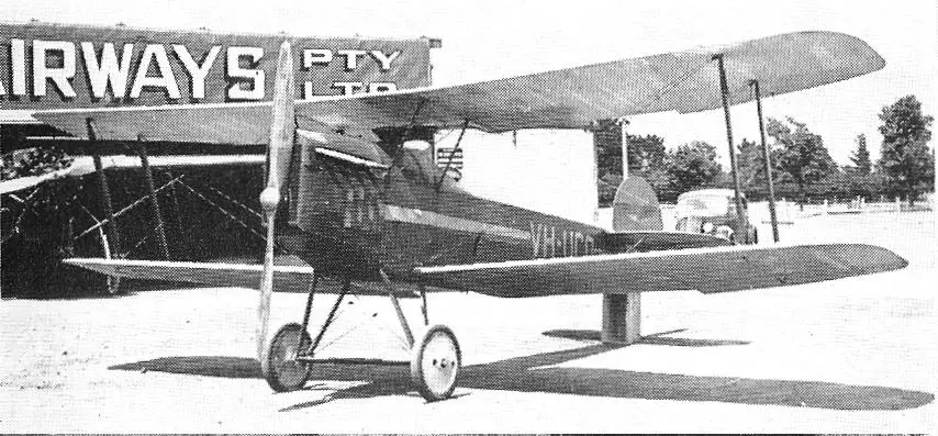 AVRO 534 بچے لائٹ ہوائی جہاز کے خاندان. متحدہ سلطنت یونائیٹڈ کنگڈم