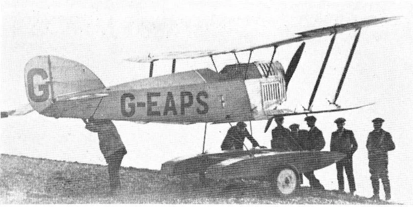 Avro 534 Baby Light Aircraft Family. United Kingdom