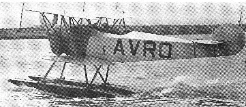 AVRO 534 بچے لائٹ ہوائی جہاز کے خاندان. متحدہ سلطنت یونائیٹڈ کنگڈم