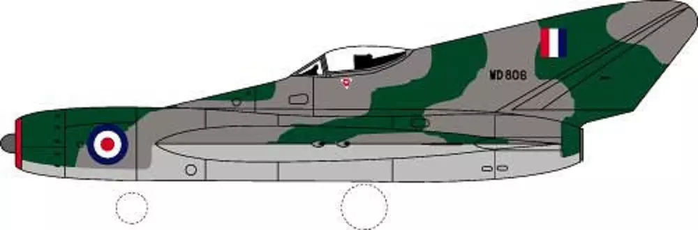 Hypoteettinen vaihtoehto Grosterin väritys P.275 Fighter