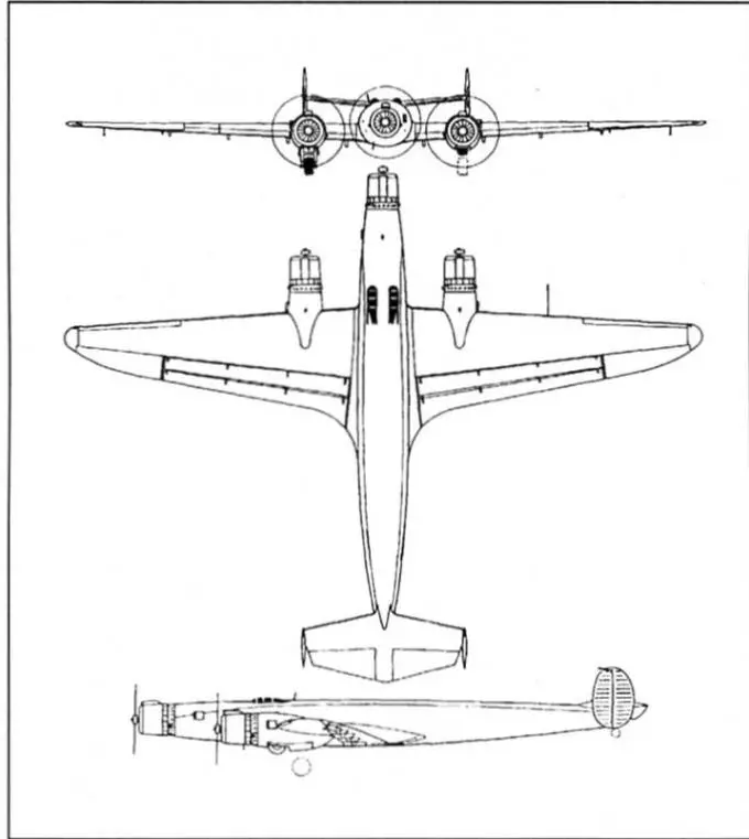 Rekam Pesawat Piaggio P.23r. Italia