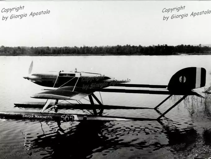 Løp bak spøkelseshastigheten. Savoia Marchetti S.65 Racing Aircraft. Italia.