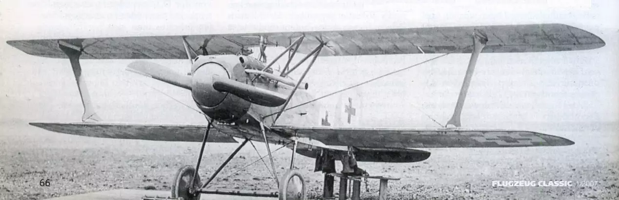 Albatros D.x Luftëtar, i pajisur me një motor me rresht të lartë prej 195-vjeçare (143 kW) të Benz BZ.IIB të lëngshme të ftohjes, ka lidhur shpresat e larta. Por pavarësisht nga termocentrali i fuqishëm, ky prototip nuk mund të demonstronte karakteristikat e fluturimit që priten.