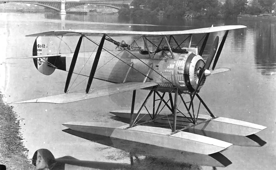 Hanriot HD.3C.2 טאָפּל פייטערז. פֿראַנקרייַך