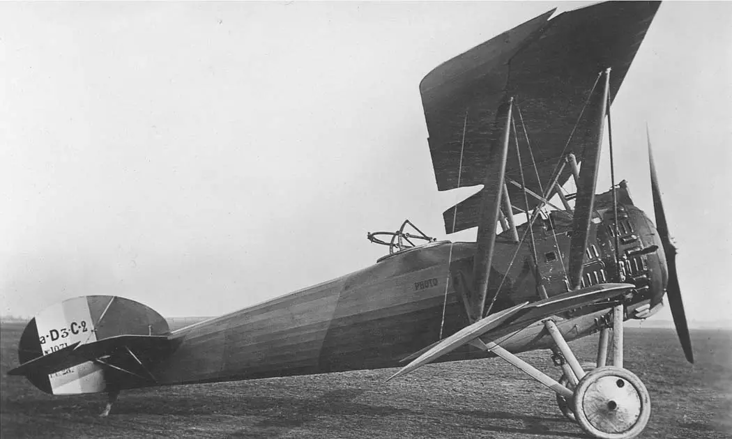 Hanriot HD.3C.2 טאָפּל פייטערז. פֿראַנקרייַך